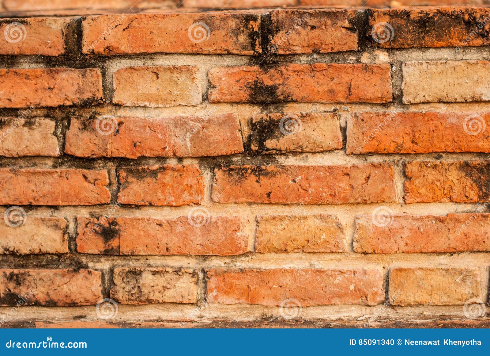 Brickwork, stock photo. Image of cement, buddhists, background - 85091340