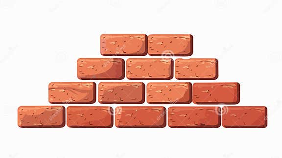Brickwork Icon: Construction Symbol for Engineering and Architecture ...