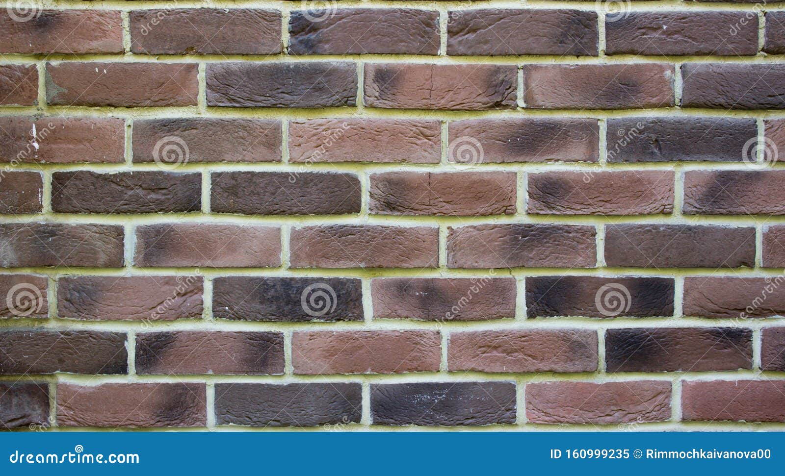 Brickwork in Light Brown and Brown Stock Image - Image of bricks ...