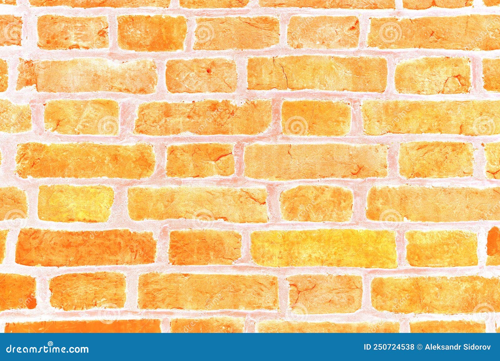 Brickwork, Red Brick Background. Changed Modified Color Scheme. Stock ...