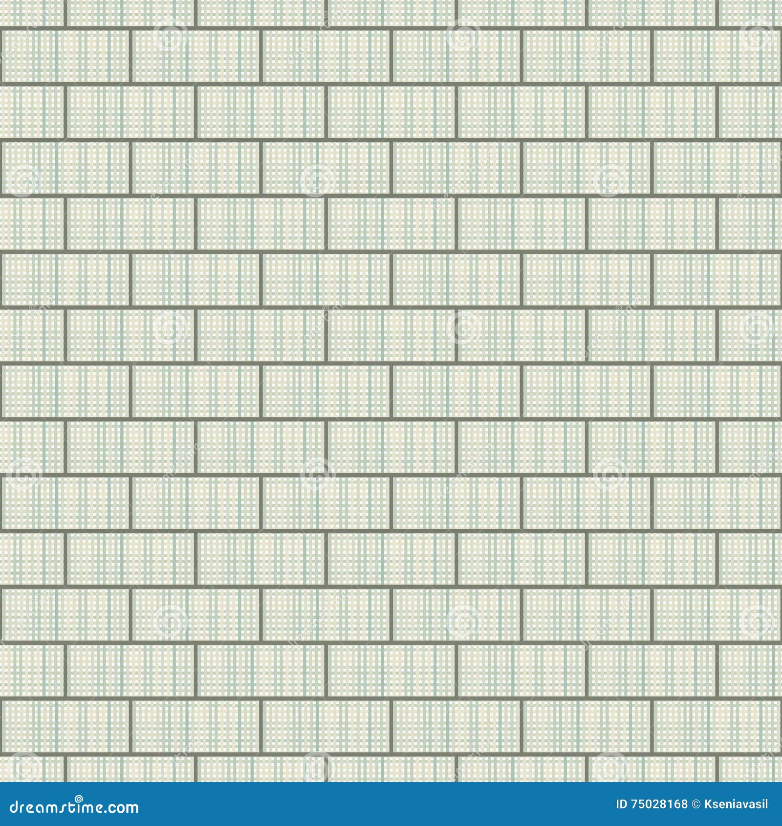 Brickwork seamless pattern stock vector. Illustration of brick - 75028168