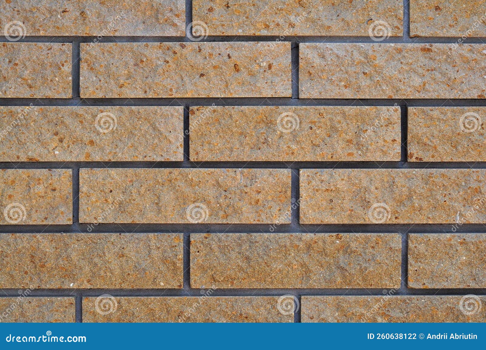 Brickwork Texture, Facade Ceramic Brick of Brown Color with Dark Gray ...