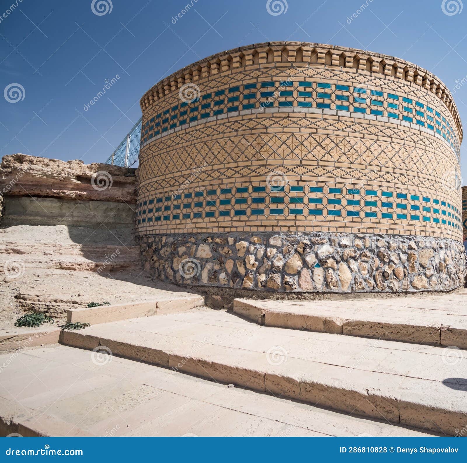 A Wall Of The Mosque Closeup Architecture Royalty-Free Stock Photo ...