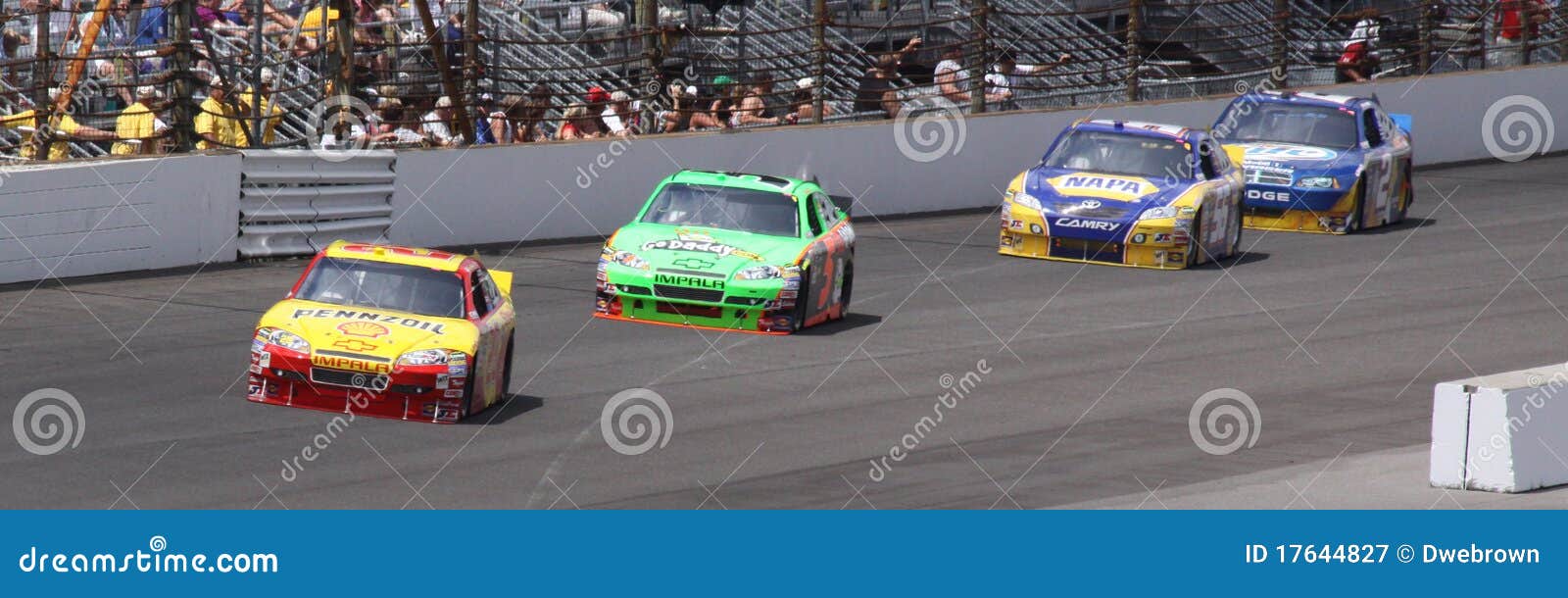 Brickyard 400 IMS NASCAR Entering Turn One Leaders Editorial ...