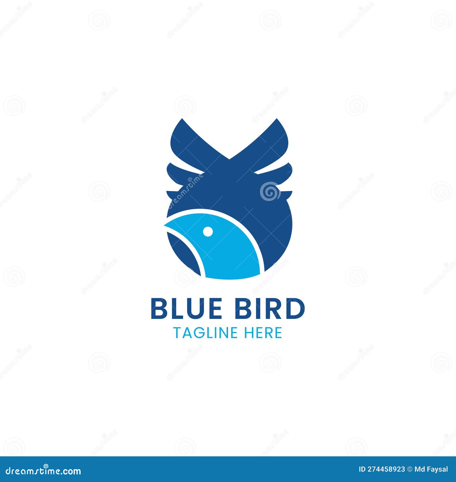 Brid Logo Design Vector Template Stock Vector - Illustration of brand ...