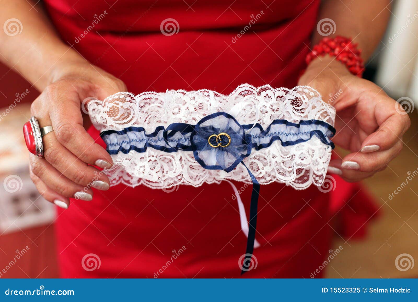 Bridal garter stock image. Image of attire, pretty, gear - 15523325