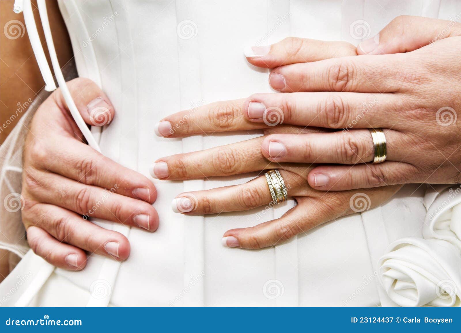 Bridal hands stock image. Image of celebration, simple - 23124437