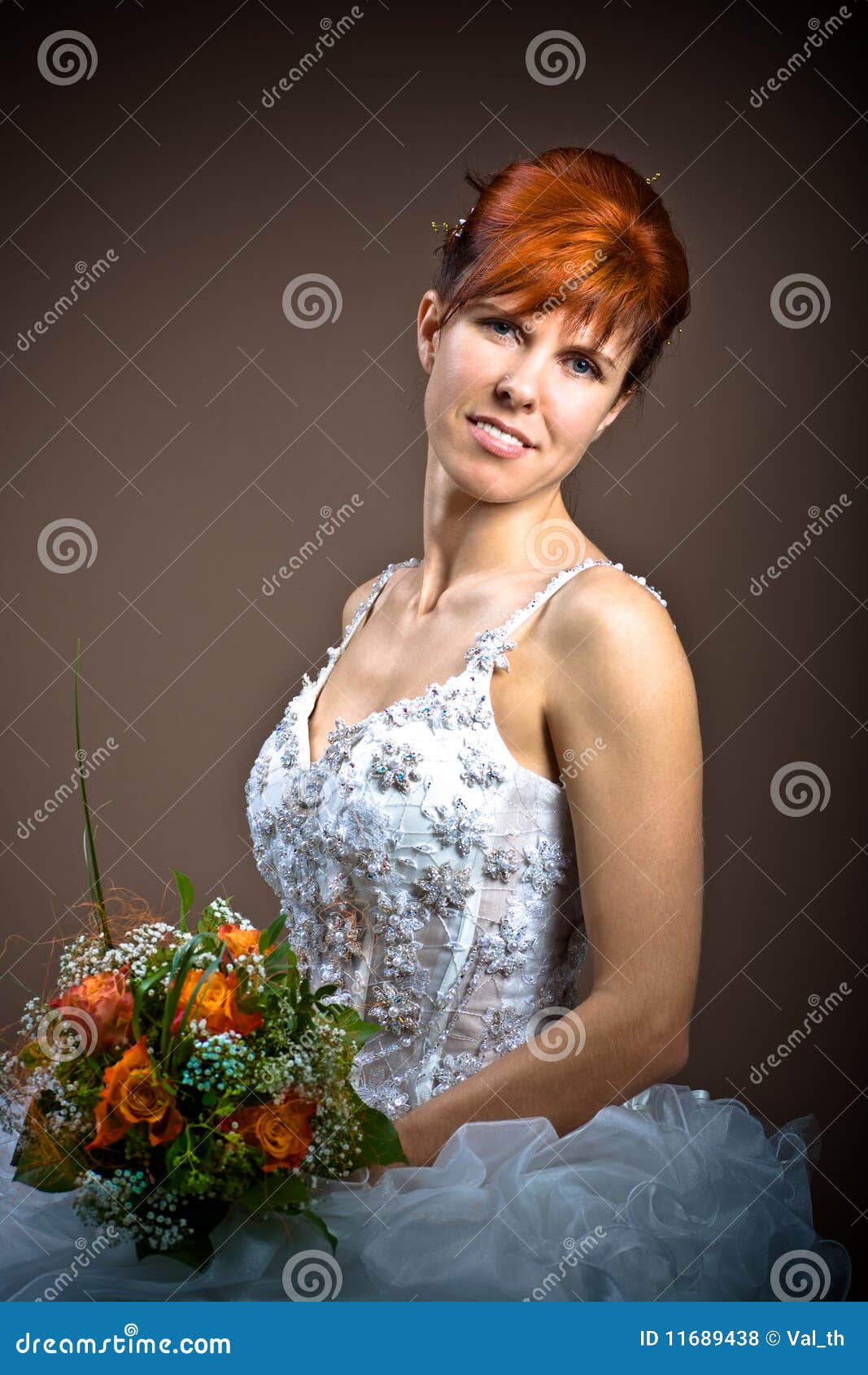 Bride stock photo. Image of beautiful, portrait, married - 11689438