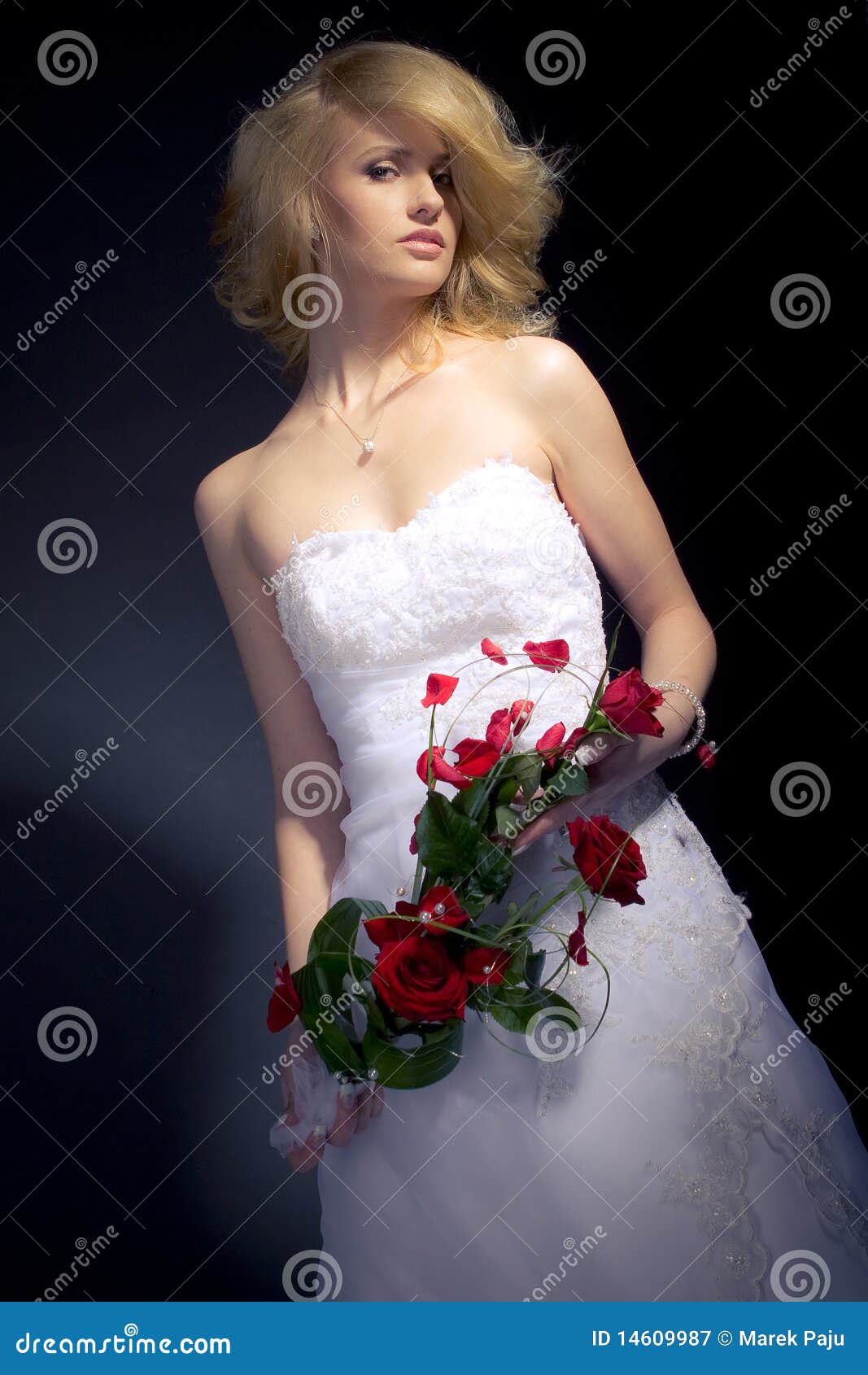 The Bride stock image. Image of flowers, podium, cosmetics - 14609987
