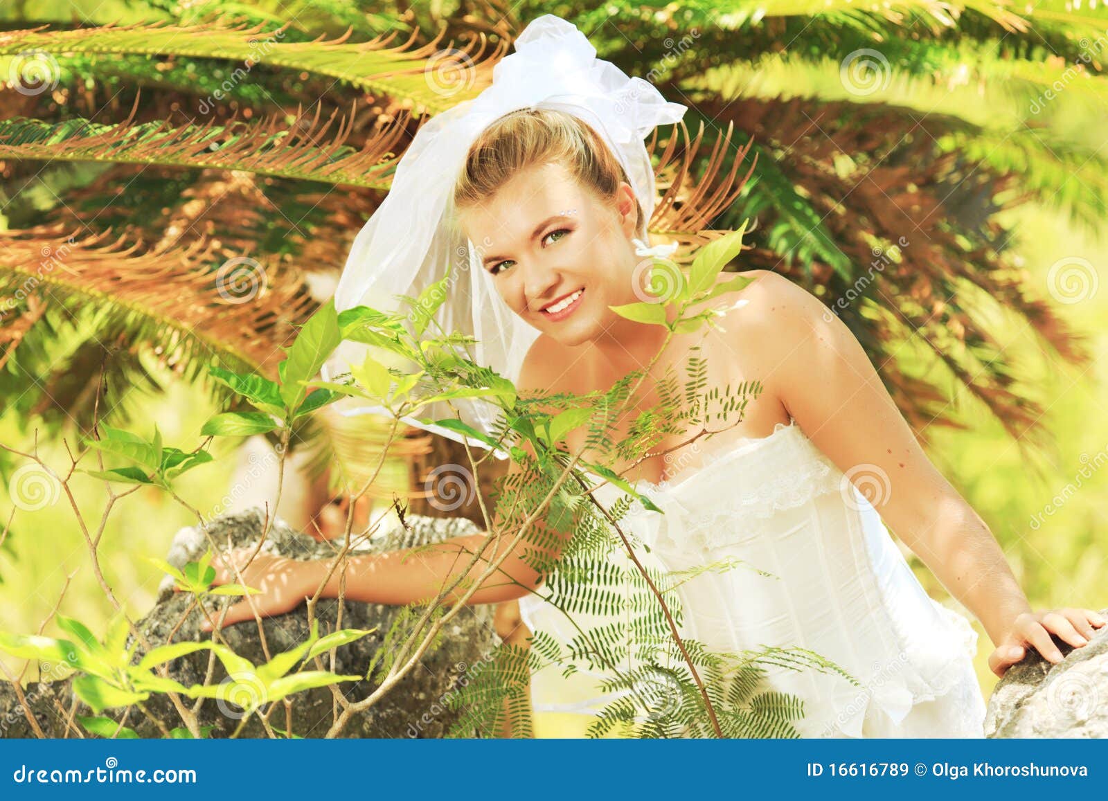 Bride stock image. Image of outdoors, holiday, portrait - 16616789