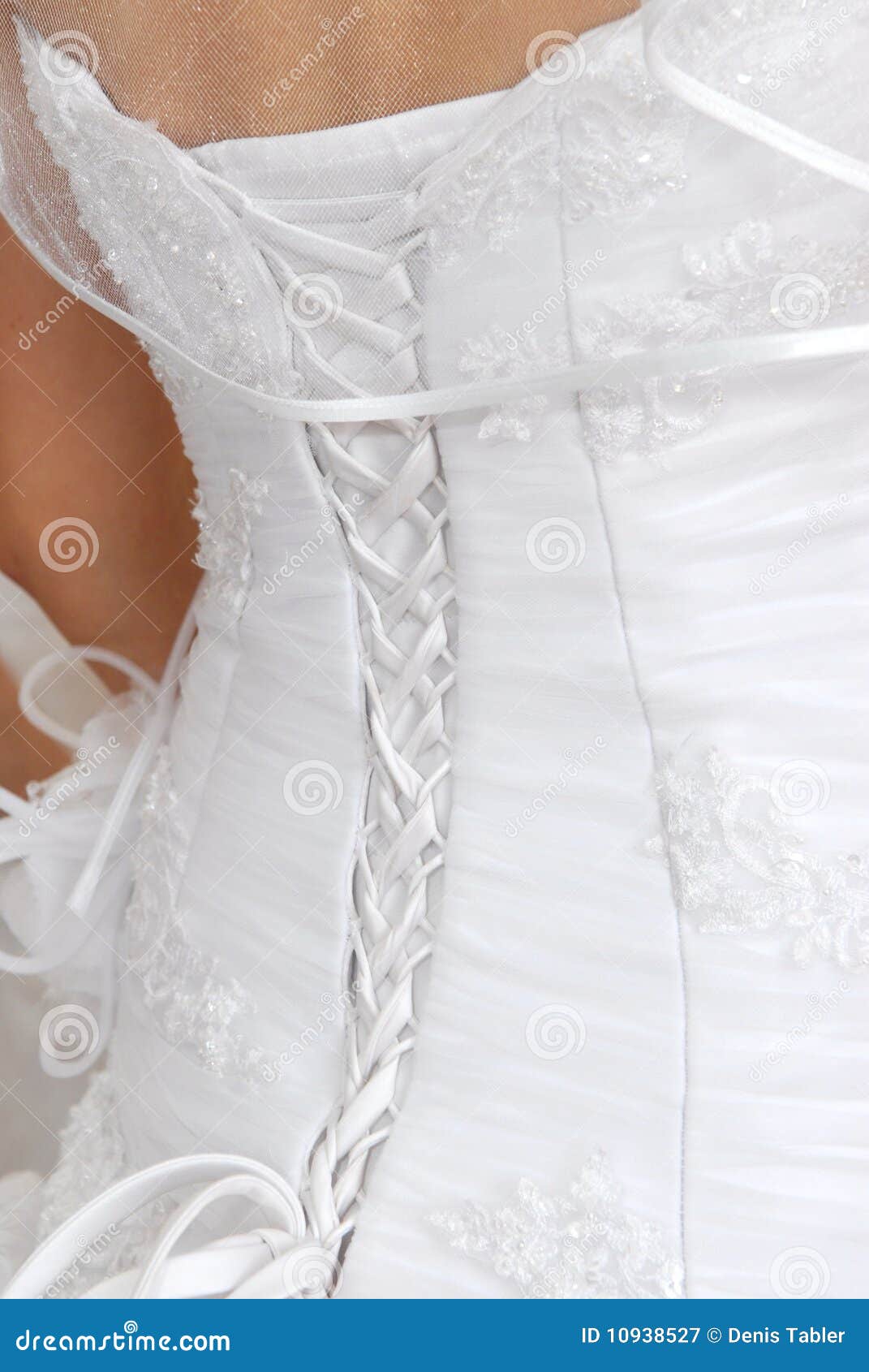 Bride back stock image. Image of ceremony, newlywed, lace - 10938527