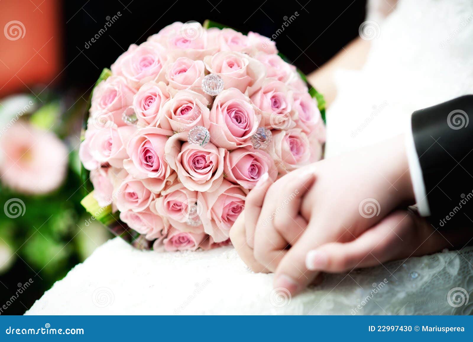 Bride With Bouquet Royalty-Free Stock Photography | CartoonDealer.com ...