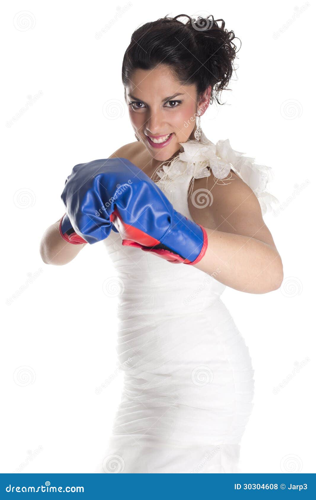Bride fighting hit stock photo. Image of competition - 30304608