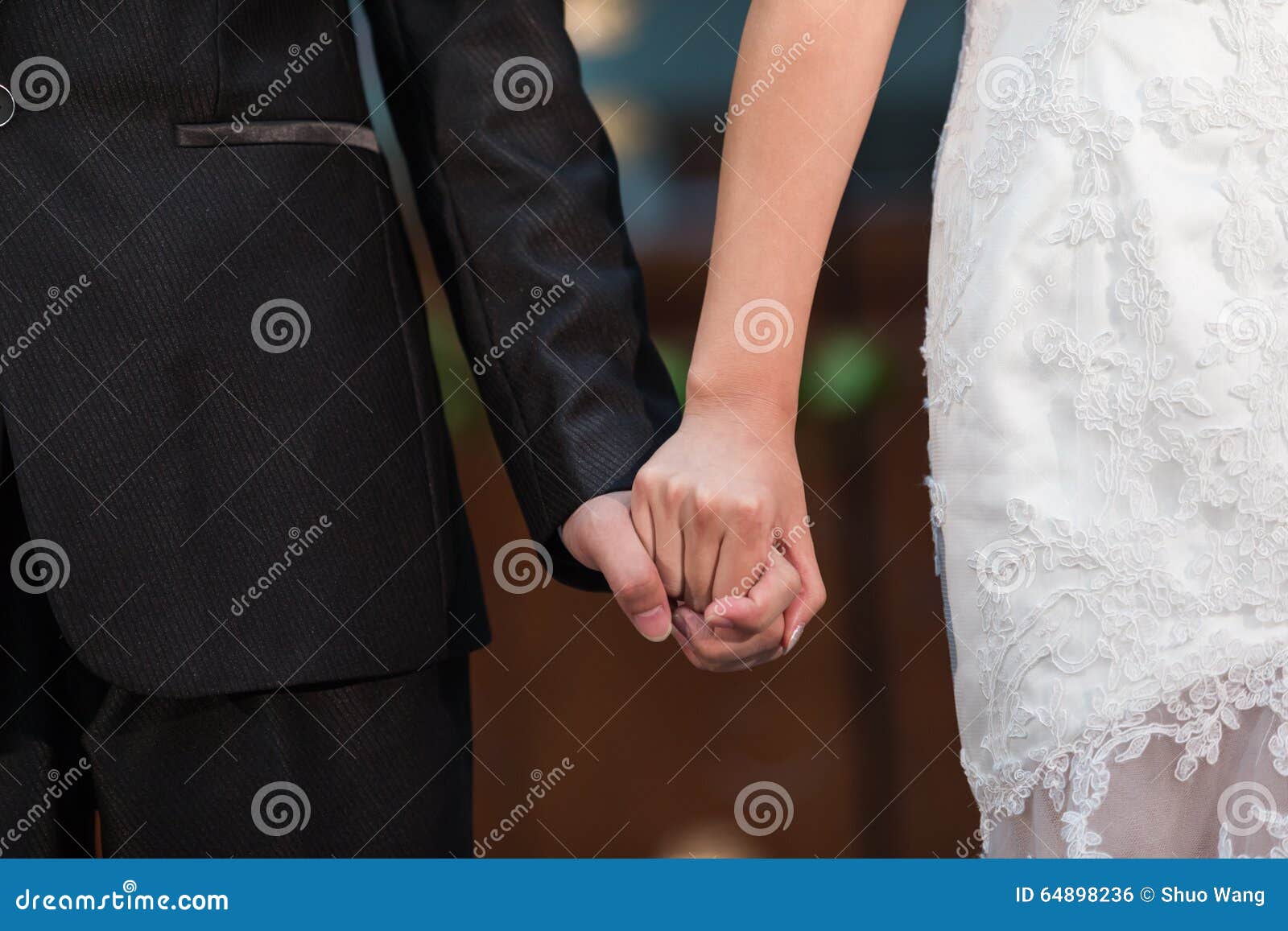 Bride and Bridegroom Hand in Hand Stock Photo - Image of event, hold ...