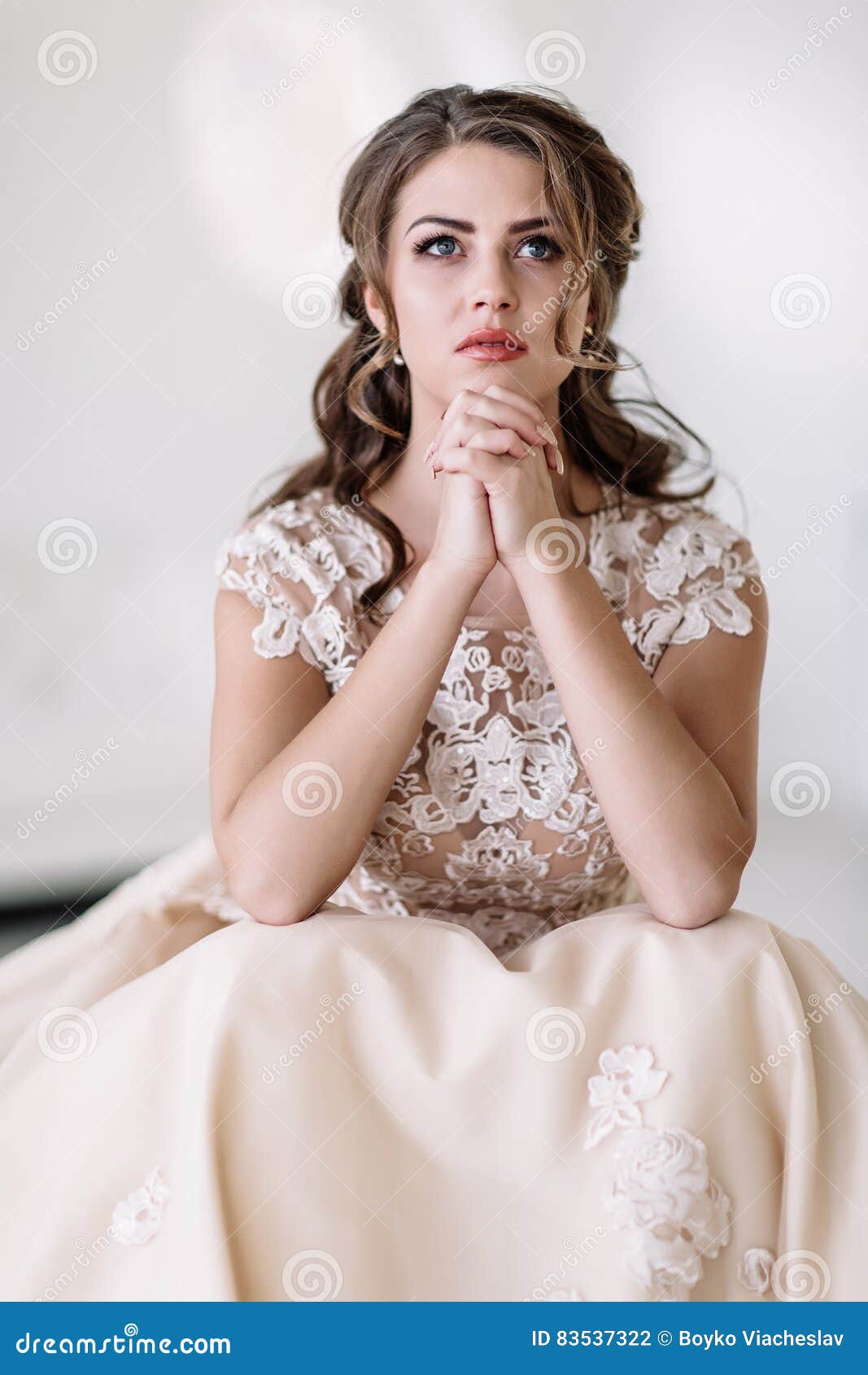 Bride crying stock photo. Image of doubt, frustrated - 83537322