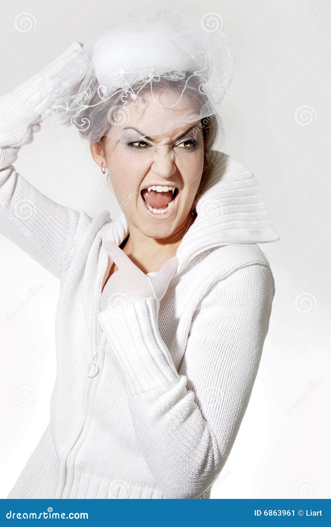 Bride of Dracula stock image. Image of halloween, dracula - 6863961