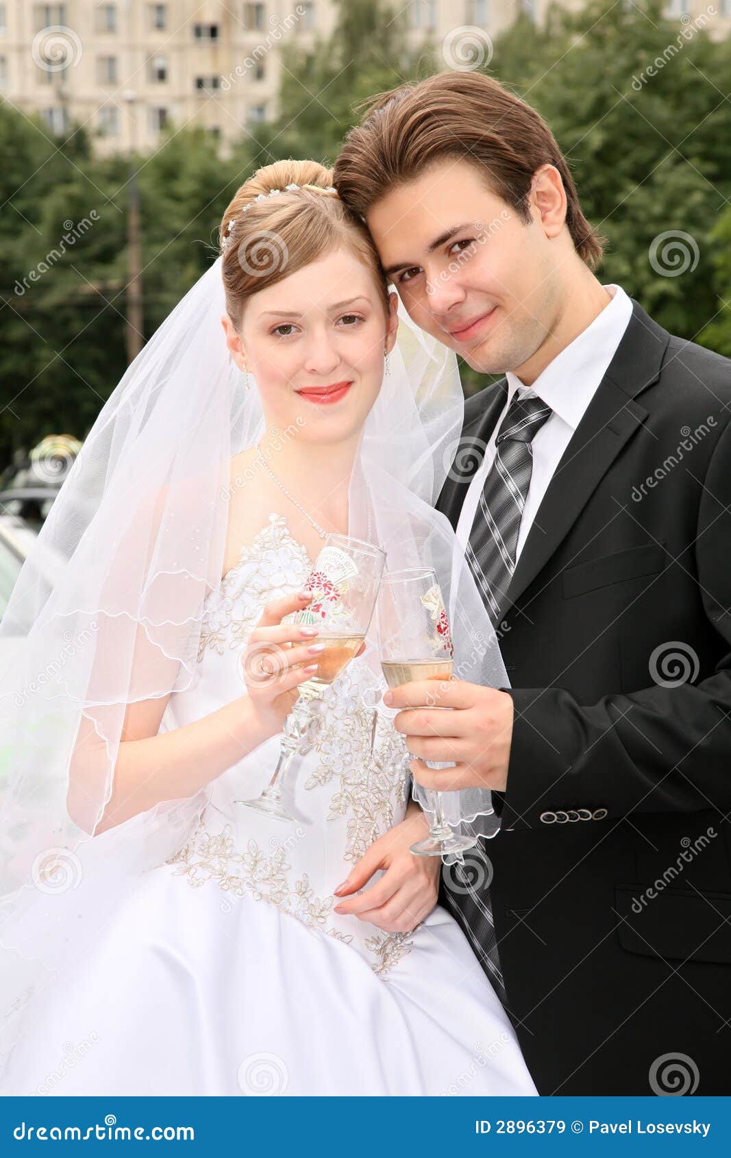 Bride and fiance stock image. Image of females, model - 2896379