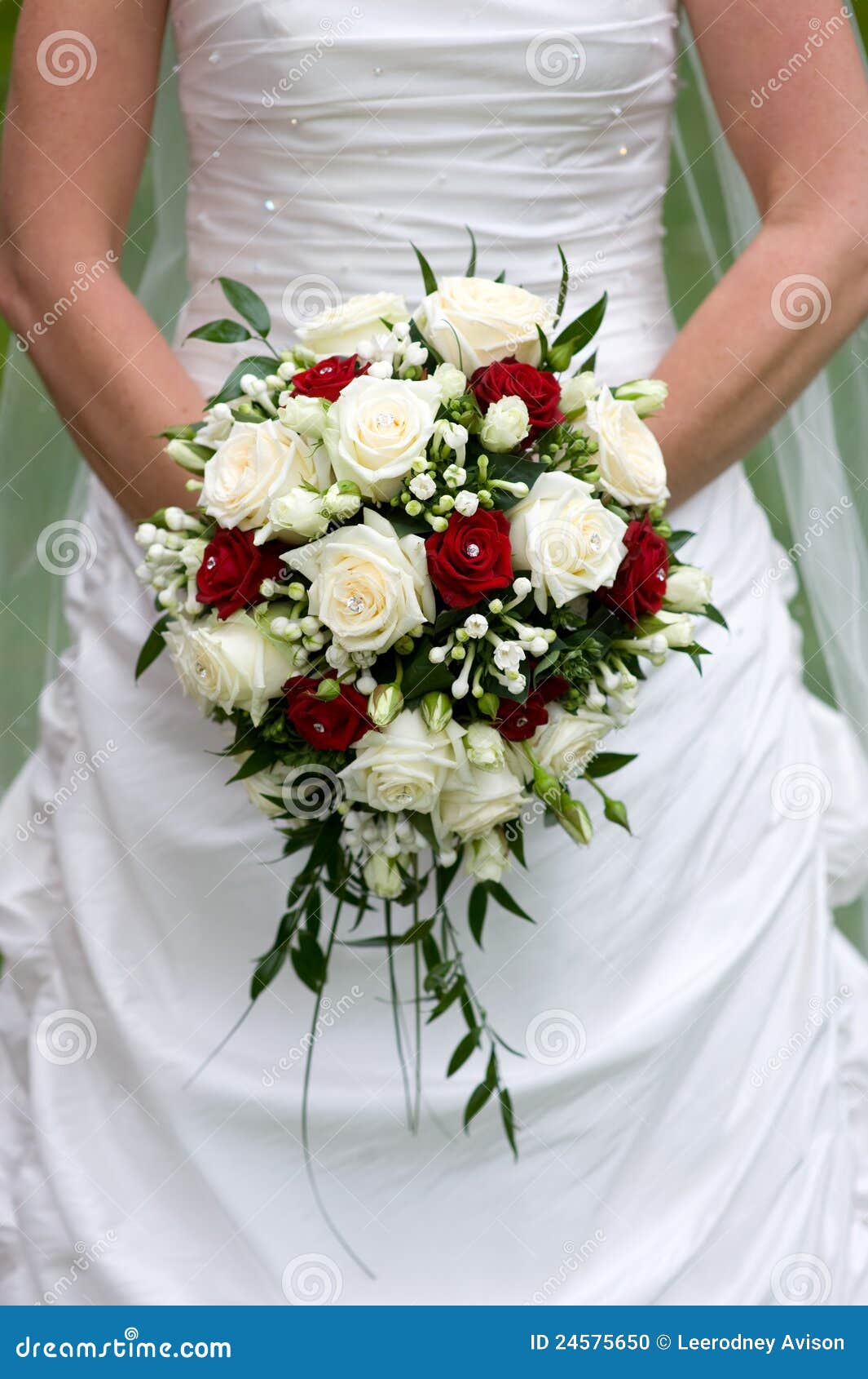 Bride with flowers stock photo. Image of flowers, wedding - 24575650