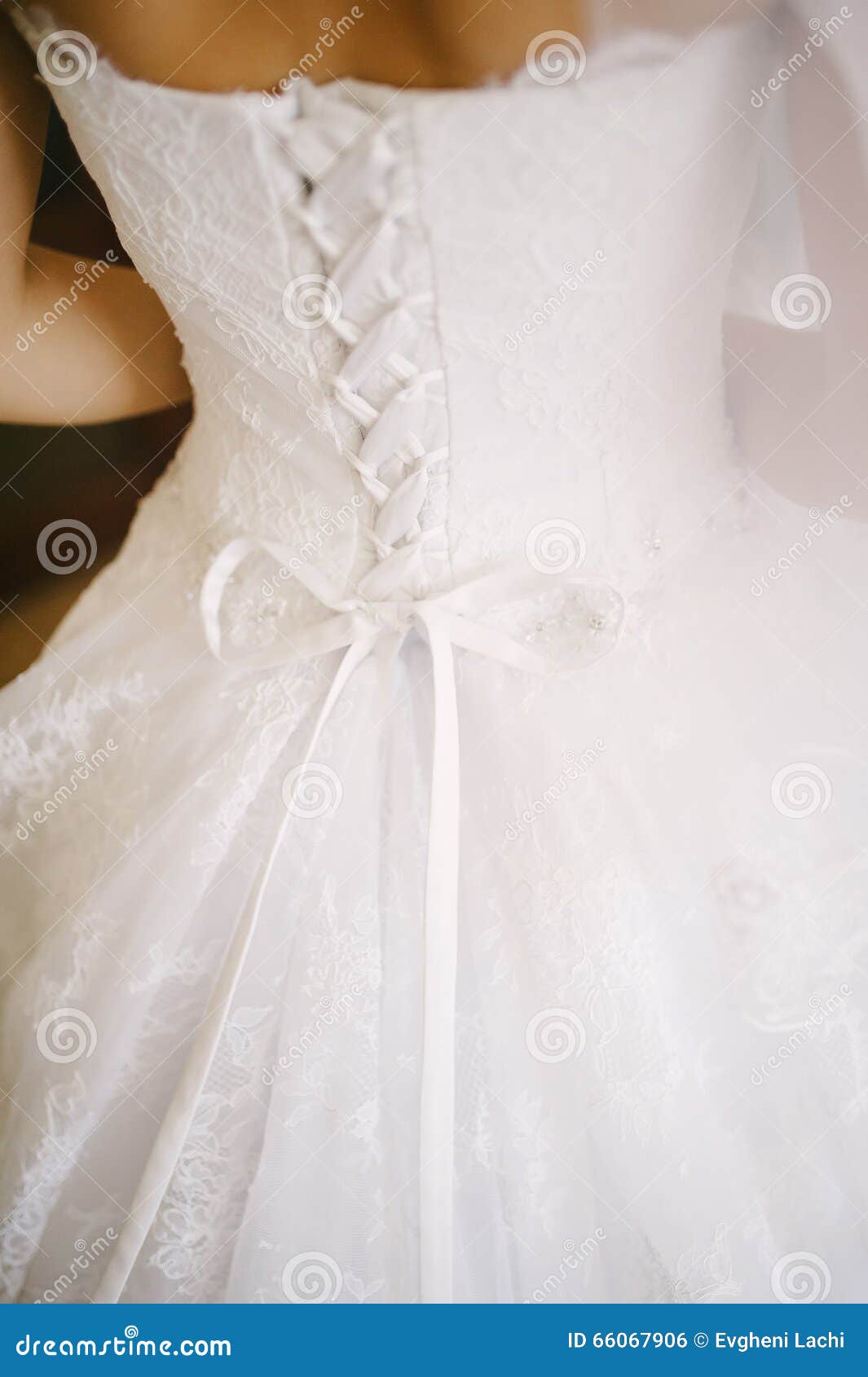 Bride getting dressed stock photo. Image of female, clothing - 66067906
