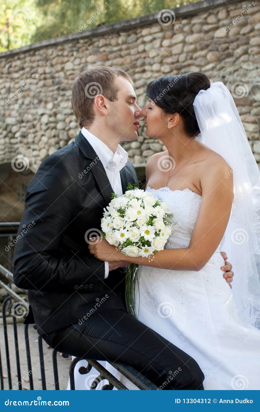 Bride and groom stock photo. Image of family, fashion - 13304312