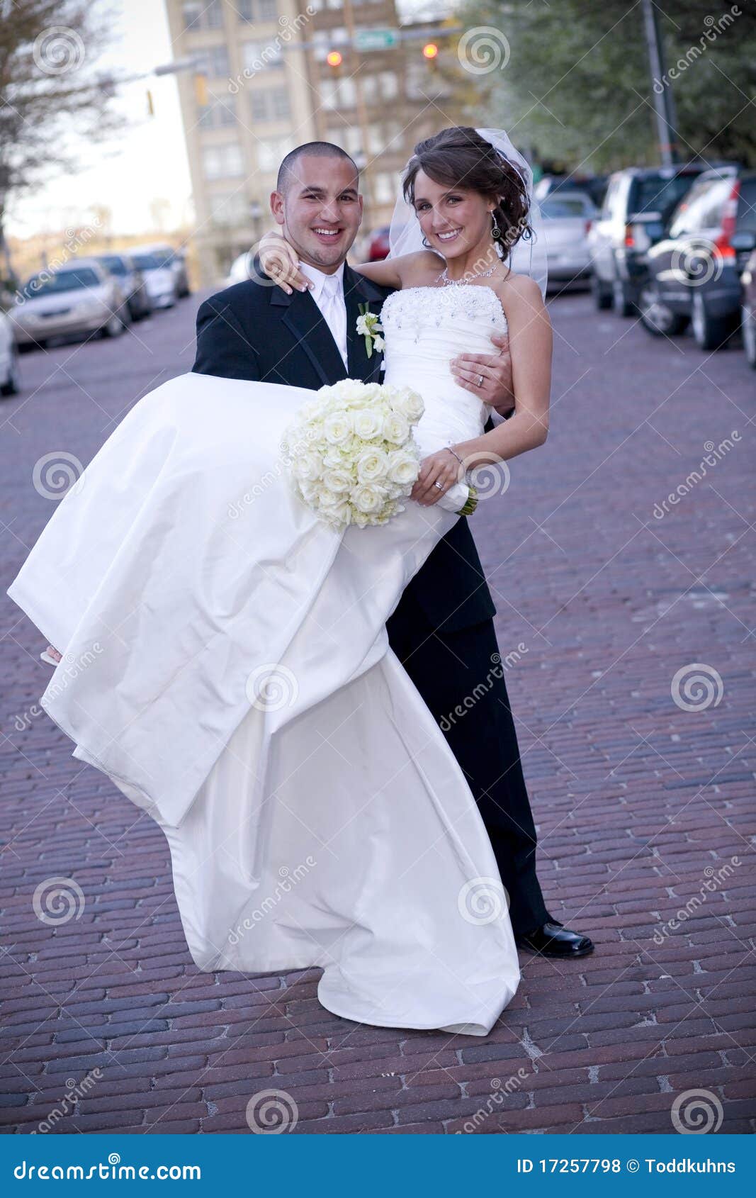 Bride and Groom stock photo. Image of groom, female, enjoying - 17257798