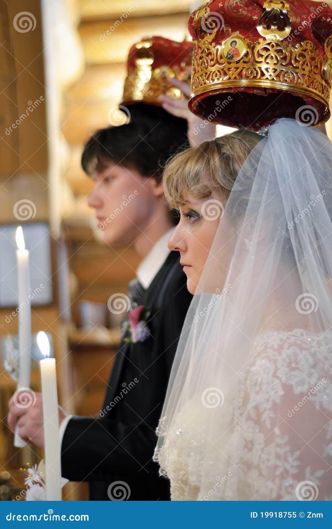 Bride and groom stock image. Image of colorful, marriage - 19918755