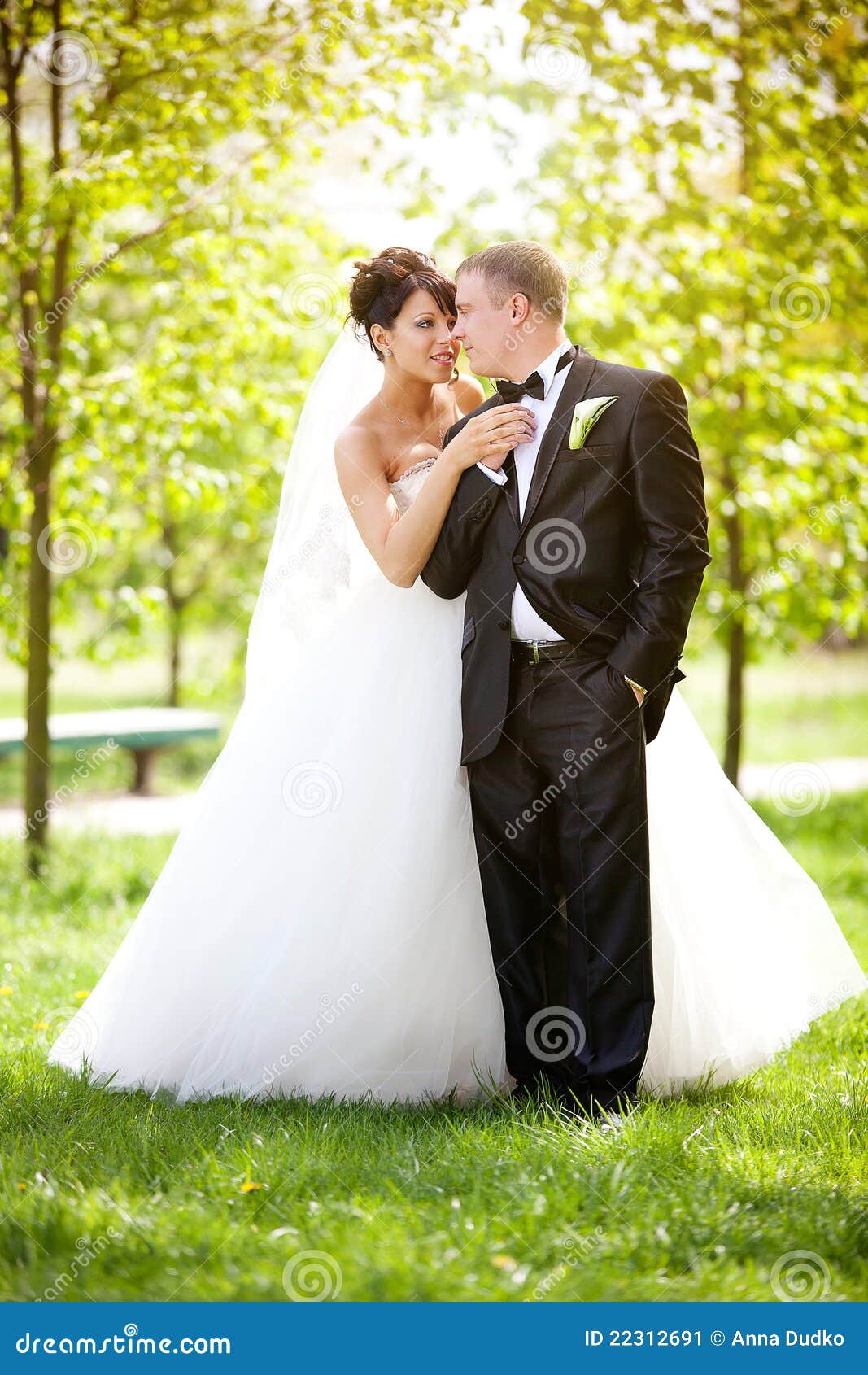 Bride and groom stock image. Image of adults, feeling - 22312691