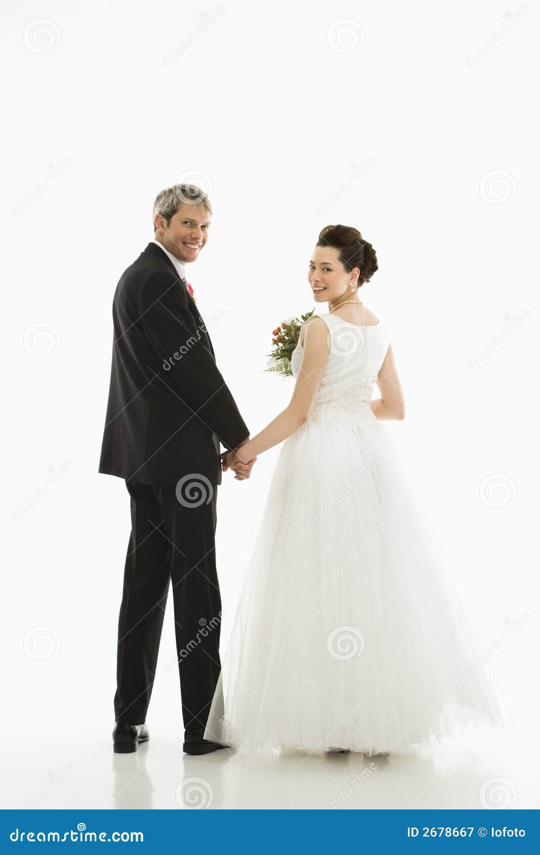 Bride and groom. stock image. Image of groom, asian, shot - 2678667