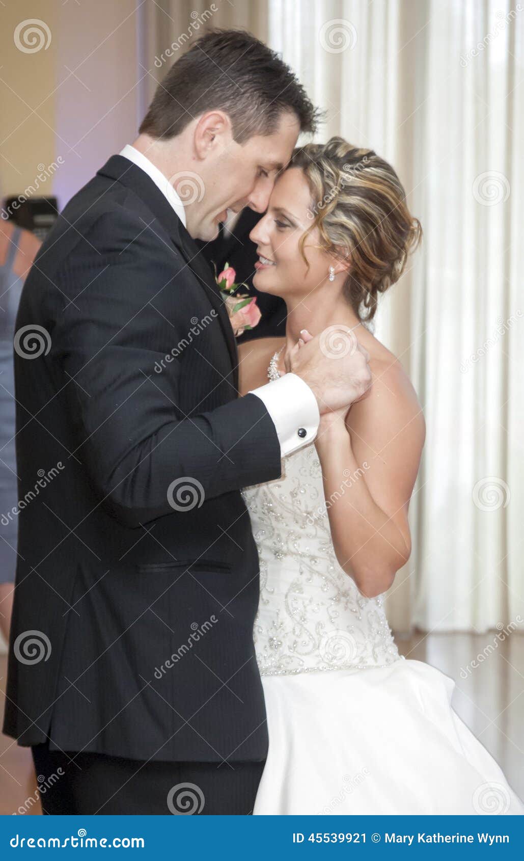 Bride and Groom dance stock image. Image of future, loving - 45539921