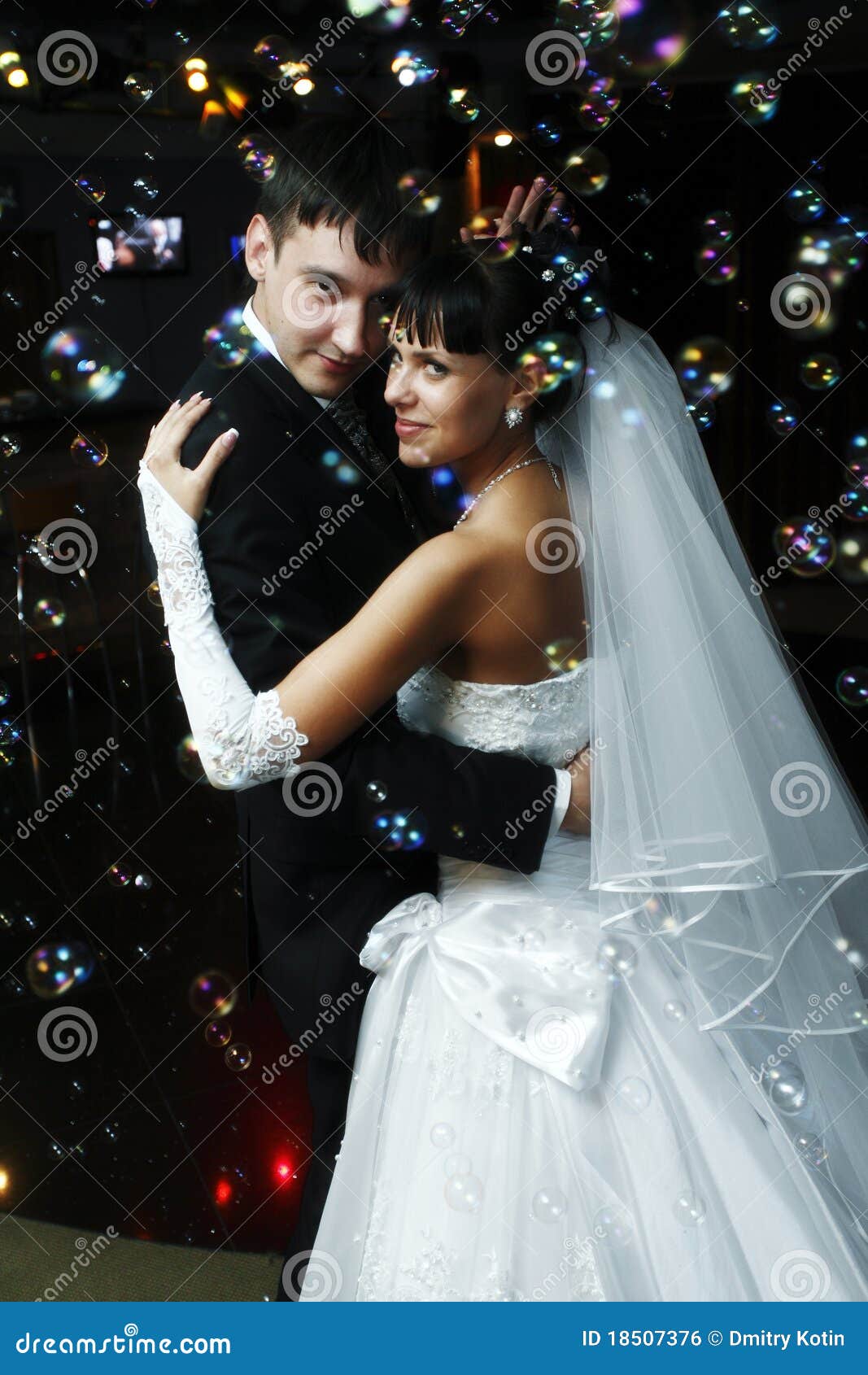 Bride and groom dancing stock photo. Image of laugh, outdoors - 18507376