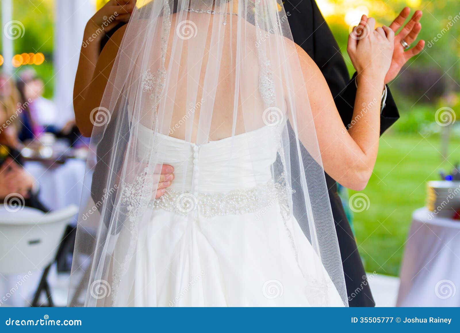Bride and Groom First Dance Stock Image - Image of bride, weddings ...