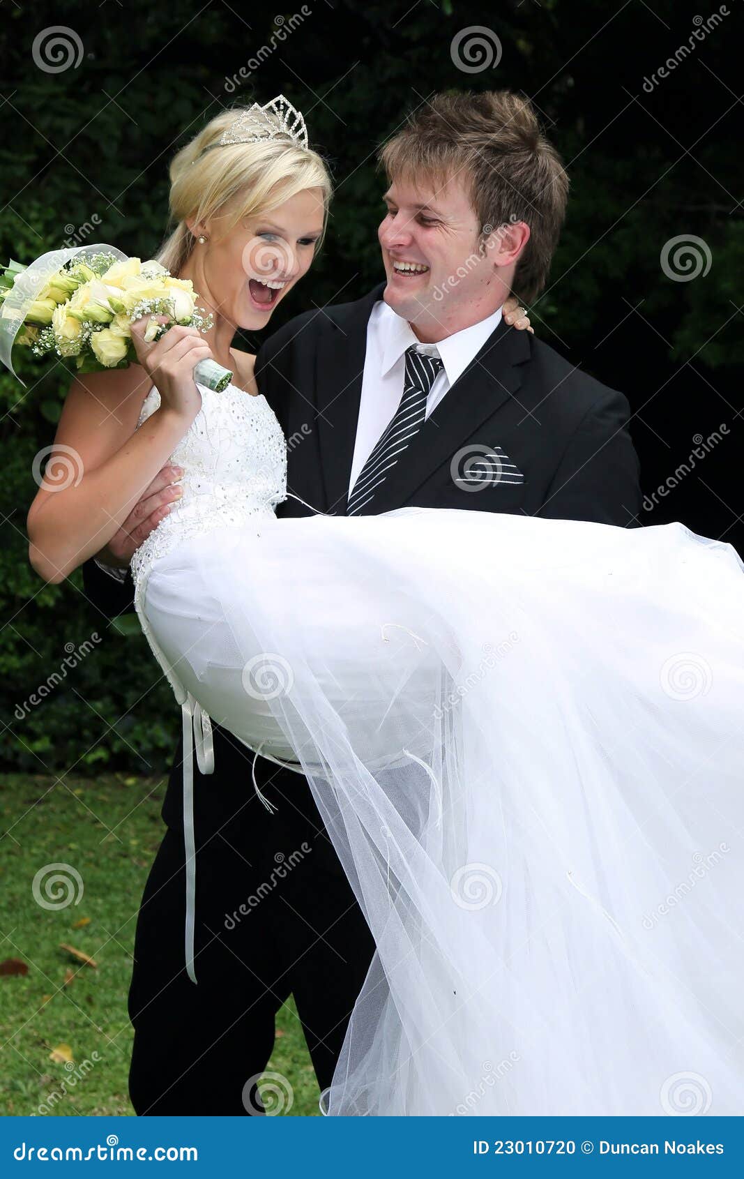 Bride and Groom Fun stock photo. Image of arms, marriage - 23010720