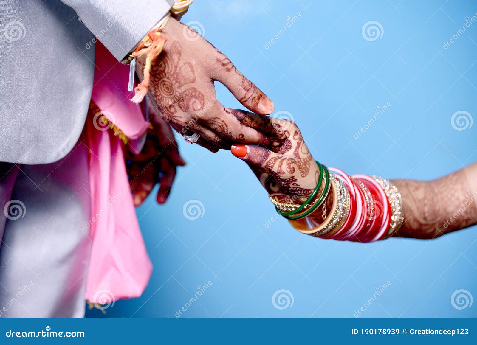 Bride & Groom Hand`s Together Stock Image - Image of beautiful, bonding ...