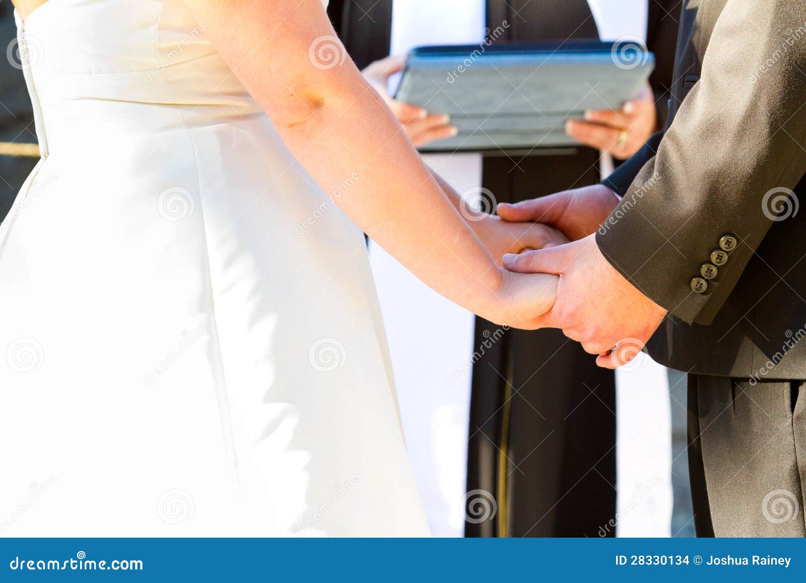 Bride and Groom Hands stock photo. Image of female, together - 28330134