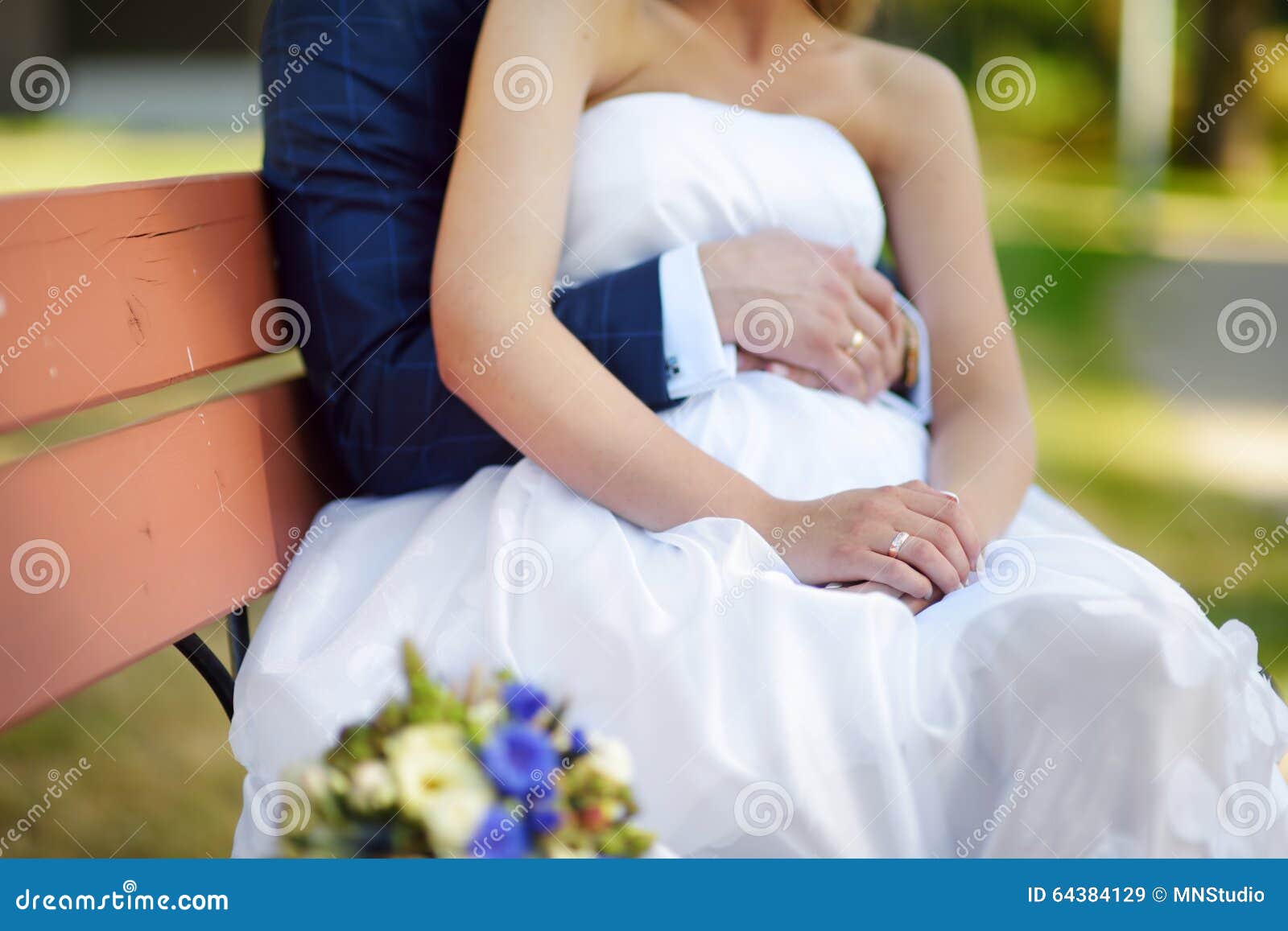 Bride and groom hugging stock image. Image of jewelry - 64384129