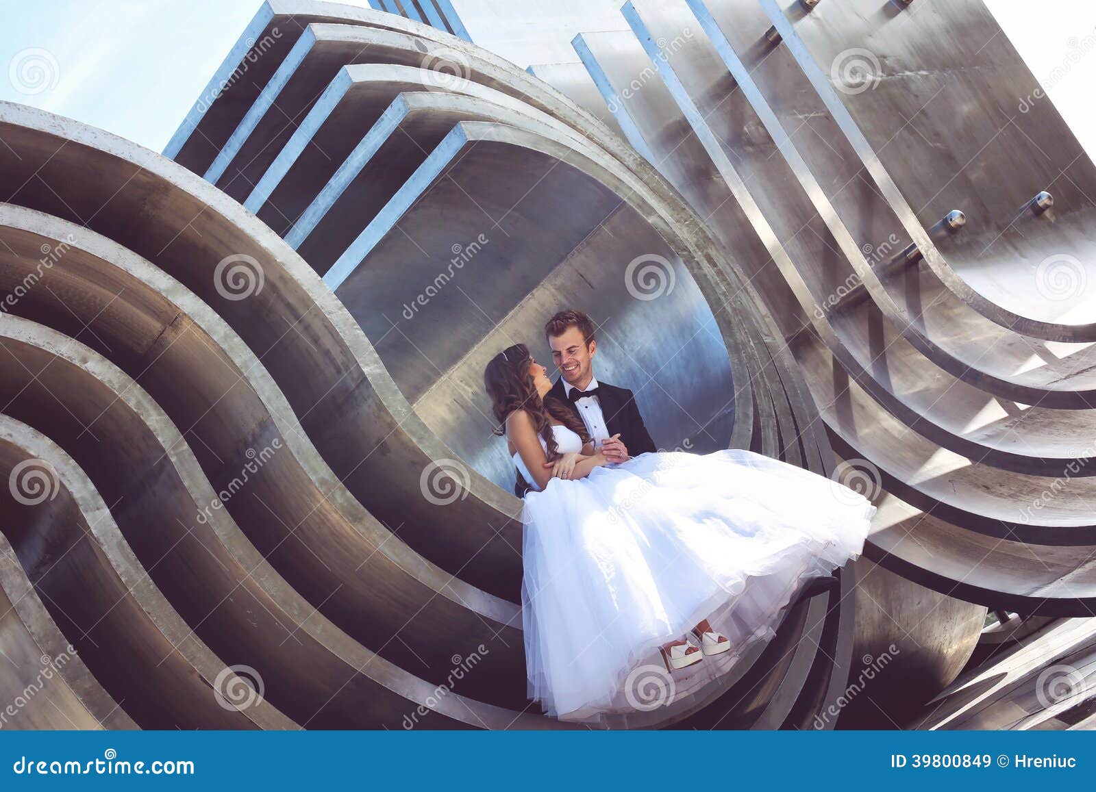 Bride and groom love stock image. Image of look, attractive - 39800849
