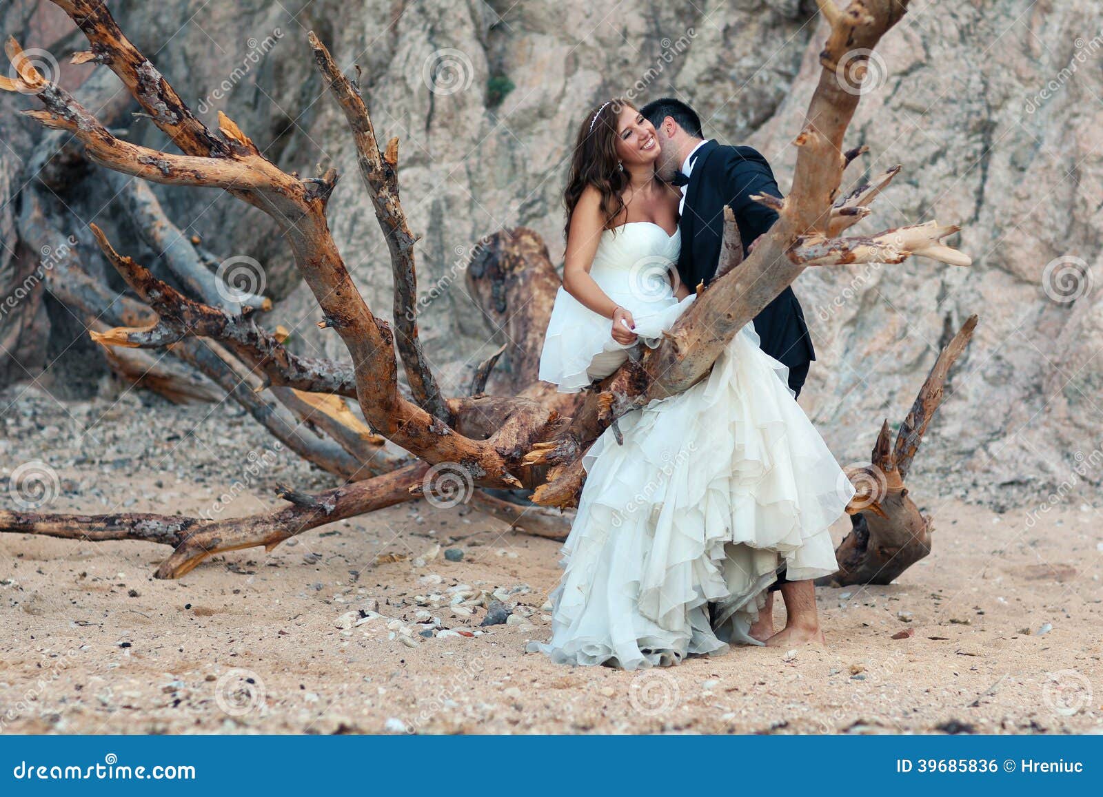 Bride and groom stock photo. Image of bride, female, dress - 39685836