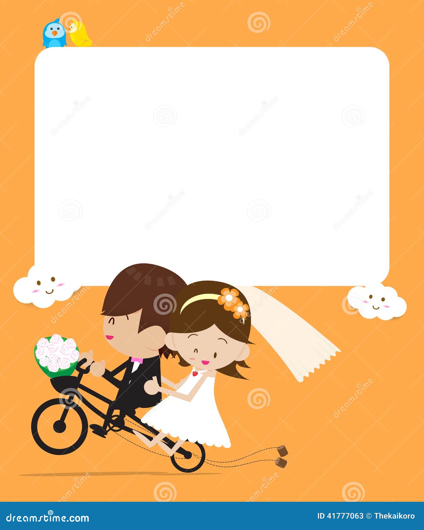 Blushing Bride Cartoon Vector | CartoonDealer.com #5532301