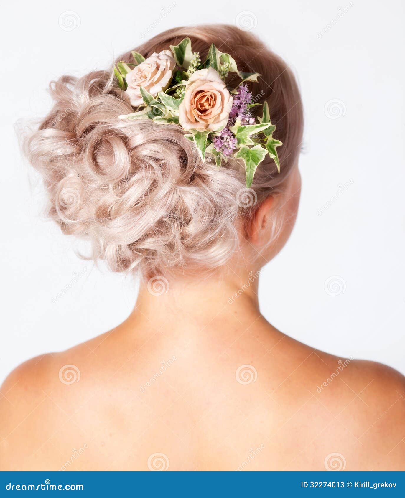 Bride hairstyle stock image. Image of shot, blond, beautiful - 32274013