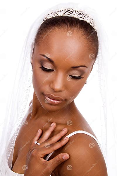 Bride looking down. stock image. Image of fresh, artist - 2980093