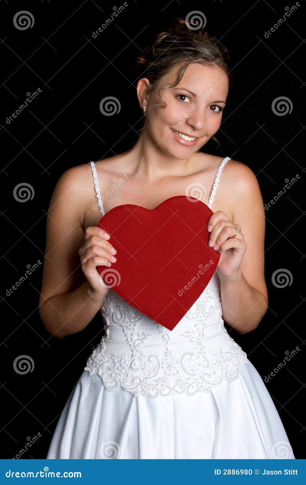 Bride Love stock photo. Image of background, heart, young - 2886980