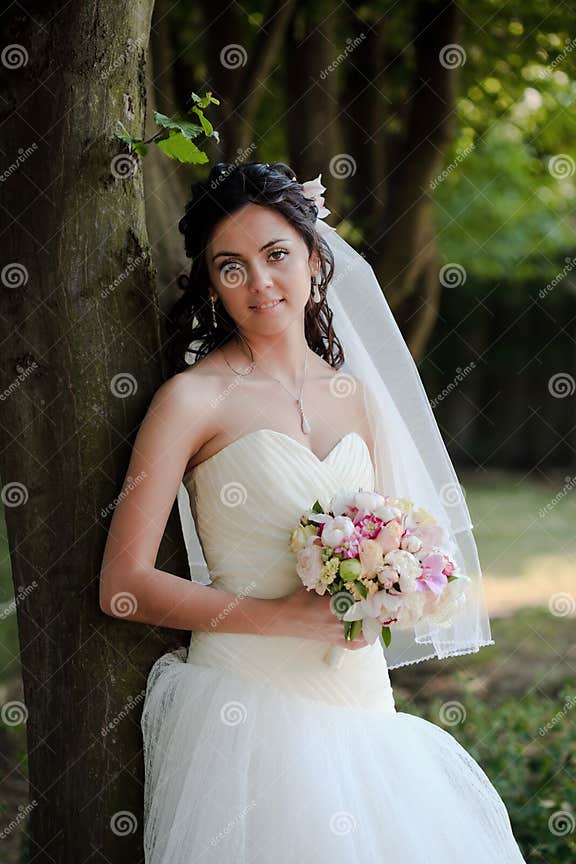 Bride outdoor stock photo. Image of ceremony, married - 20274442