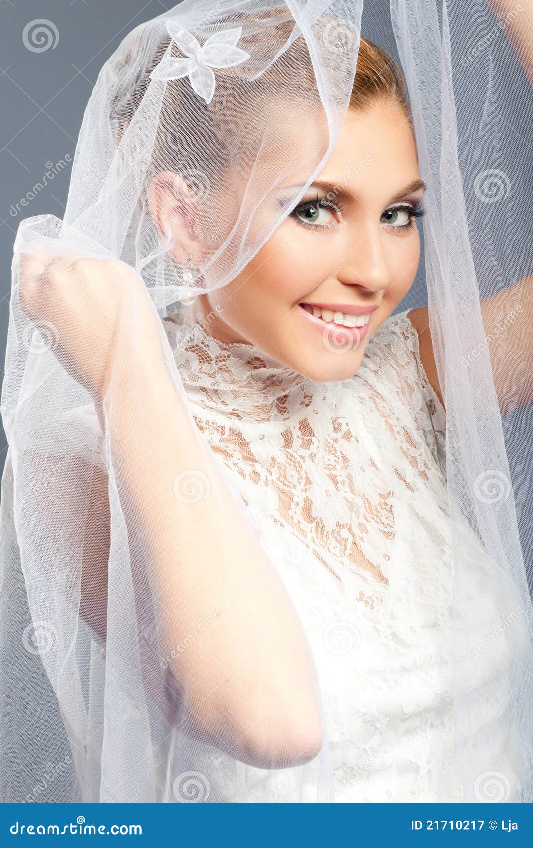 Bride portrait stock image. Image of look, holding, human - 21710217
