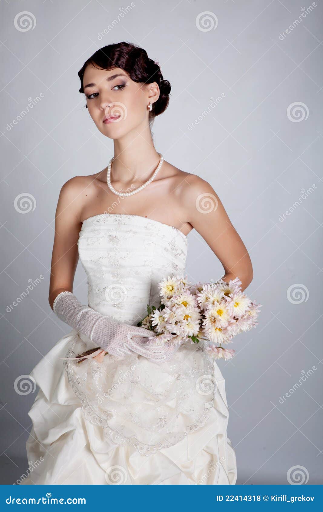 Bride portrait stock photo. Image of lips, healthy, beautiful - 22414318