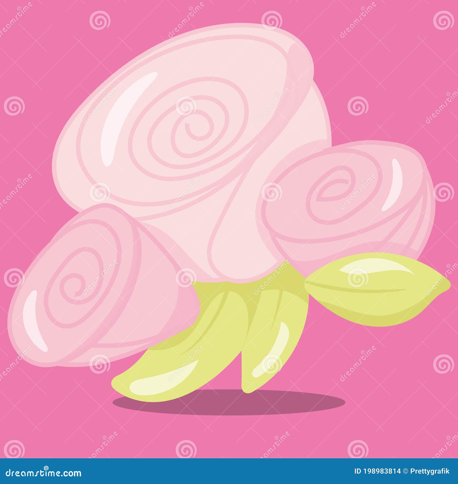 Bride 3 rose left 19 stock vector. Illustration of cartoon - 198983814