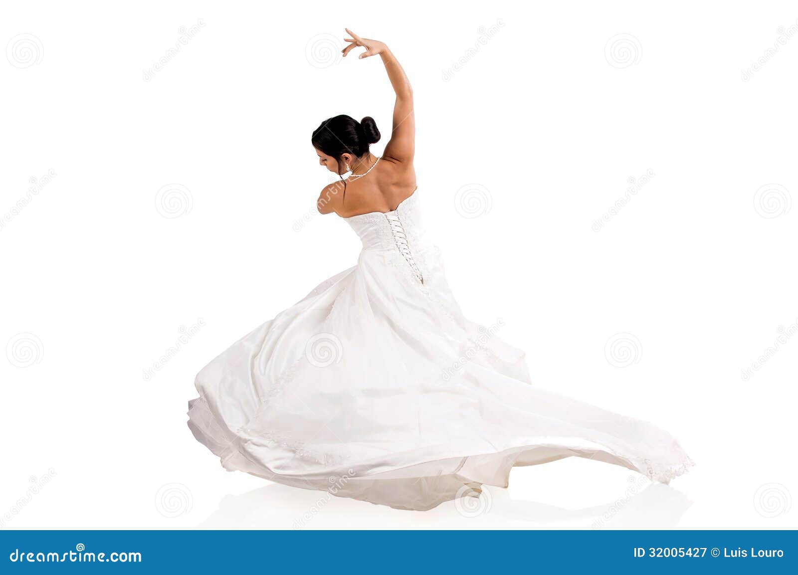 Bride s dance stock image. Image of happy, dance, happiness - 32005427