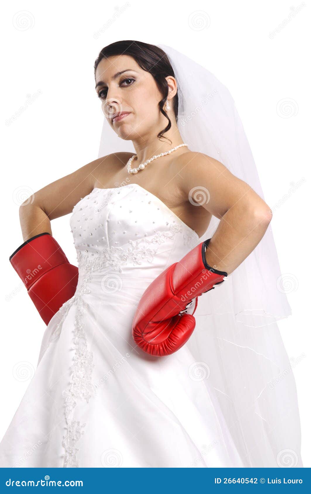 Bride s power stock photo. Image of elegance, person - 26640542