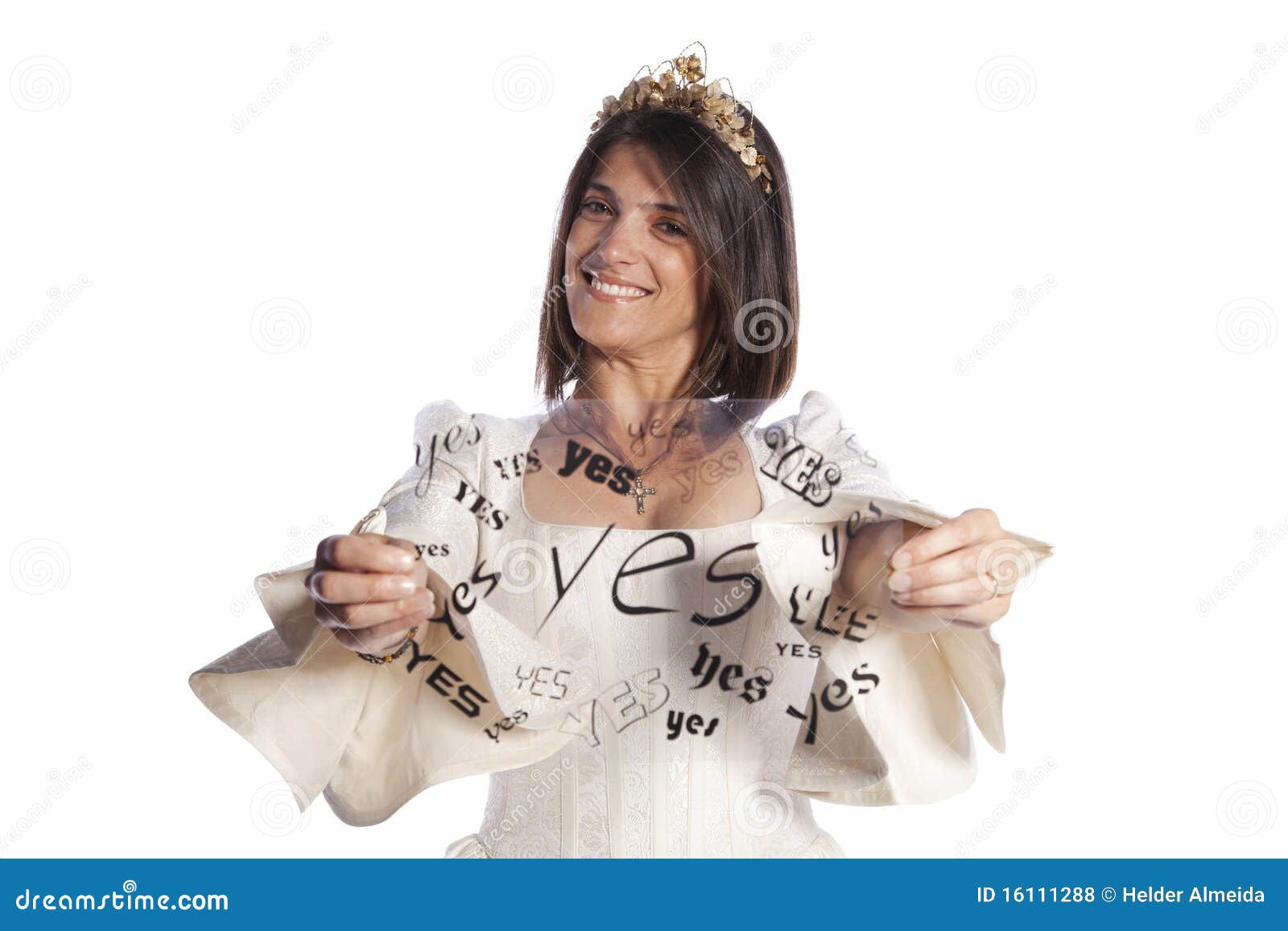 Bride Saying YES To Marriage Stock Photo - Image of happiness, choose ...