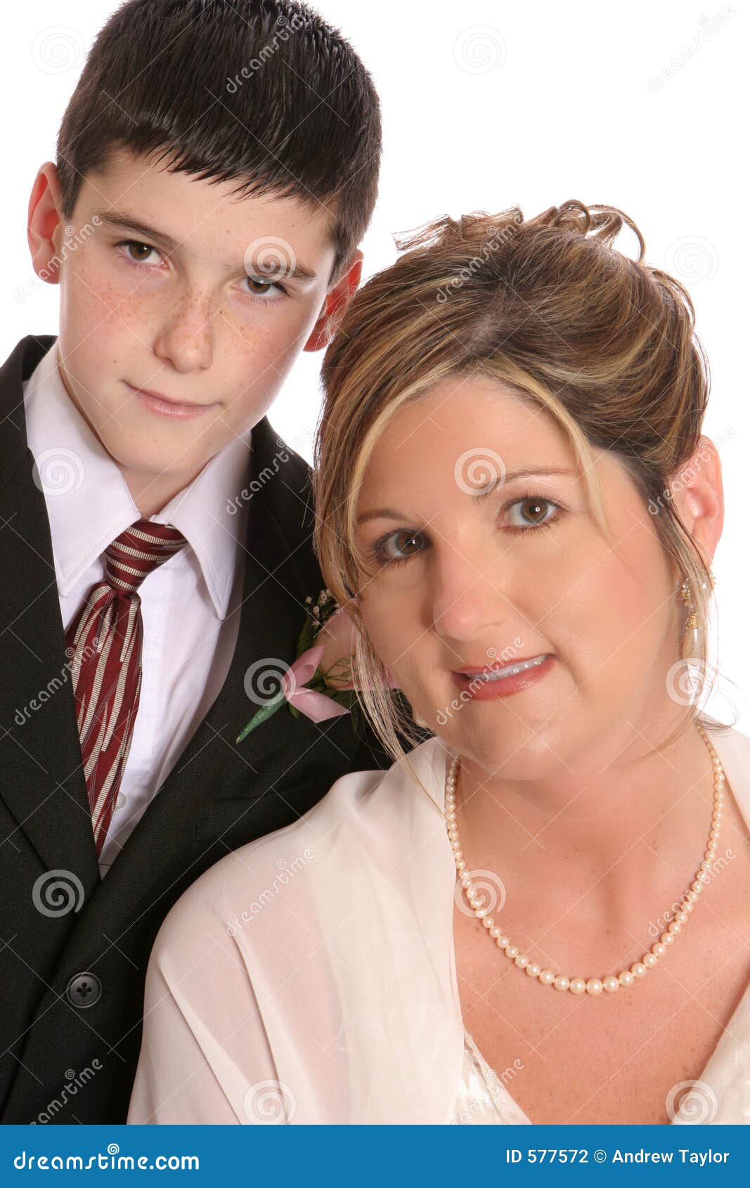 Bride with son stock photo. Image of bridal, happiness - 577572