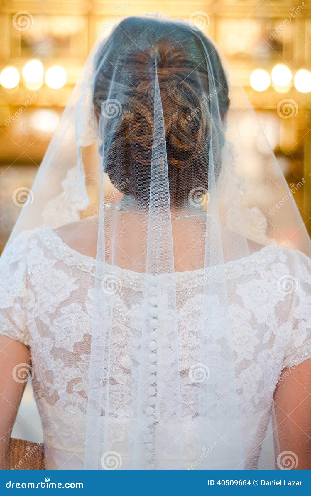 Bride veil stock photo. Image of accesory, wedding, back - 40509664
